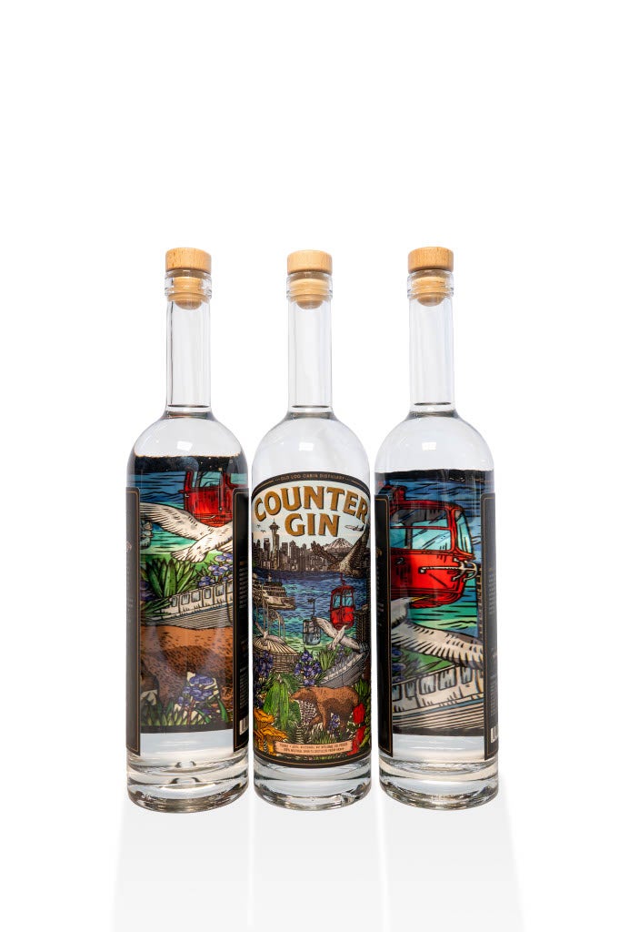 Counter Gin | Old Log Distillery- Seattle Craft Distillery and Tasting Room