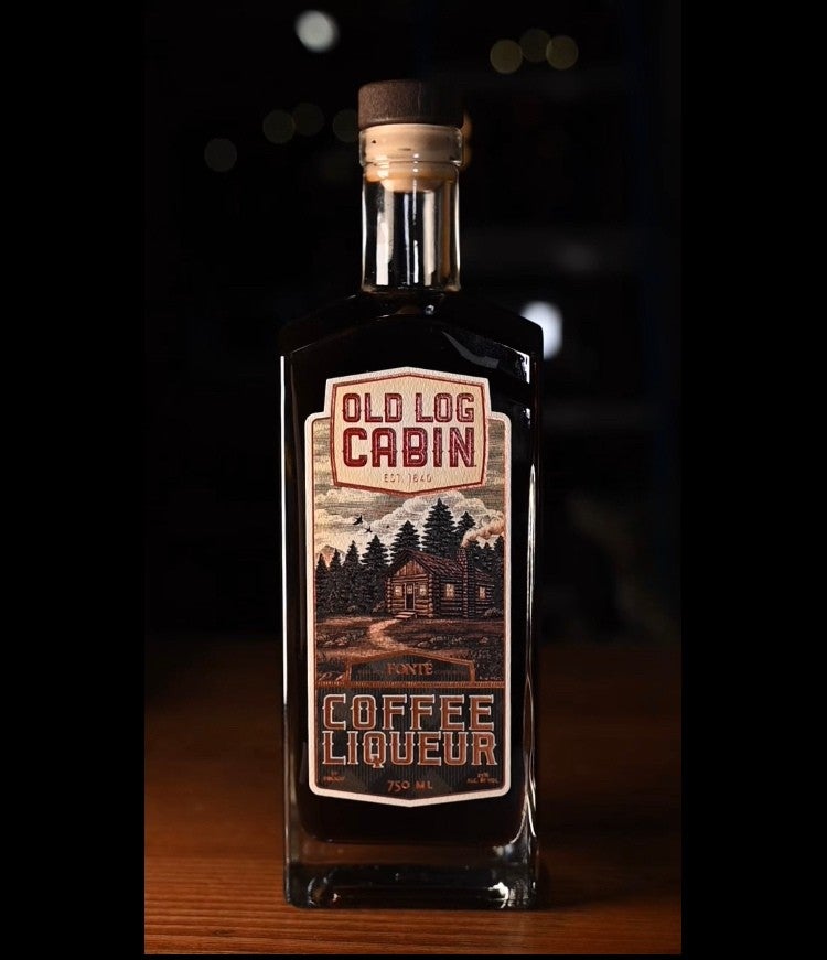 Old Log Cabin Coffee Liqueur | Old Log Distillery- Seattle Craft ...