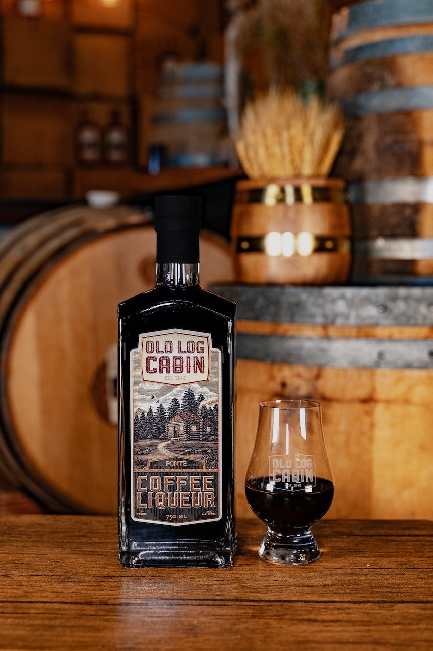 Old Log Cabin Cofffee Liqueur Gift Bundle | Old Log Distillery- Seattle ...